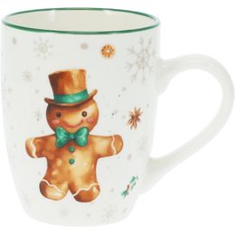 Koopmann Becher Lebkuchenmann CHRISTMAS