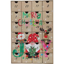 Koopmann Adventskalender Wichtel CHRISTMAS