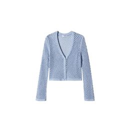 Mango Strickjacke 'Selpak' Damen Größe M hellblau