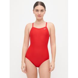 Nike Swim Sportbadeanzug Damen Gr&ouml;&szlig;e S/M knallrot / wei&szlig;