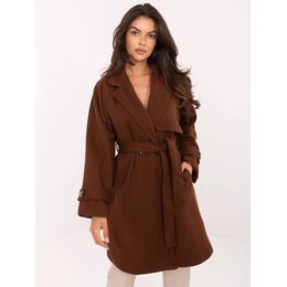 Madnezz House &Uuml;bergangsmantel Damen Gr&ouml;&szlig;e L/XL bronze