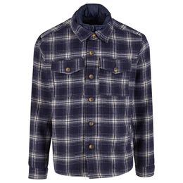 INDICODE JEANS Jacke 'Benito' Herren Gr&ouml;&szlig;e XXL dunkelblau / grau / wei&szlig;