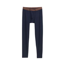 Tom Tailor Herren Lange Unterhose, blau, Uni, Gr. S/4