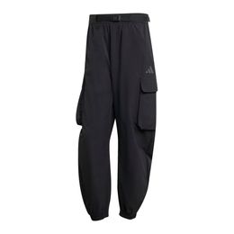 adidas Sportswear Sporthose 'City Tech' Herren Gr&ouml;&szlig;e M hellbraun / schwarz