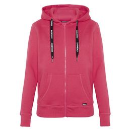 Chiemsee Zip-Up Hoodie female Pink size XS