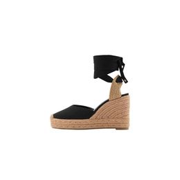 Mango Espadrilles 'Ona' female Black size 35