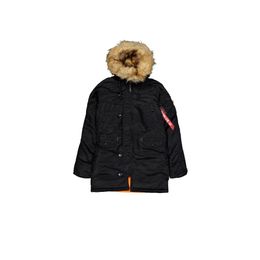 Alpha Industries Winter Jacket 'N3B VF 59' female Black size XS