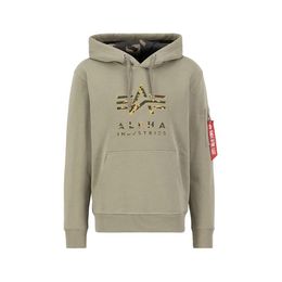 Alpha Industries Sweatshirt 'Camo TPU' Herren Größe XL oliv