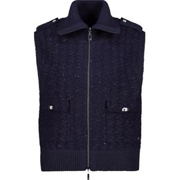 monari Knitted Vest female Blue size 42