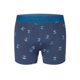 Greenbomb Boxer shorts 'Animal Whale Tail' male Blue size XXL