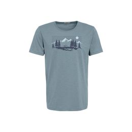 Greenbomb T-Shirt 'Bike Mountain Pines' Herren Gr&ouml;&szlig;e S blau