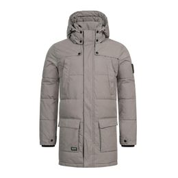 Alessandro Salvarini Winter Jacket 'AS458' male Grey size XXXL