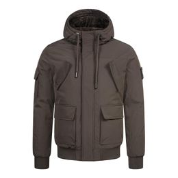 Alessandro Salvarini Winter Jacket 'AS432' male Grey size XXXL