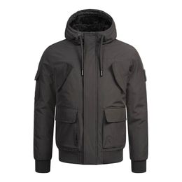 Alessandro Salvarini Winter Jacket 'AS432' male Black size L