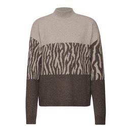 Street One Pullover Damen Gr&ouml;&szlig;e XL braun / hellbraun