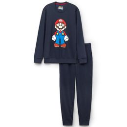 Iuman Intimissimi Uomo Long Pajamas male Blue size M