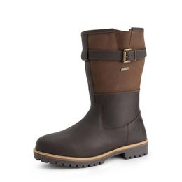Travelin Boots Herren Gr&ouml;&szlig;e 40 dunkelbraun / gold