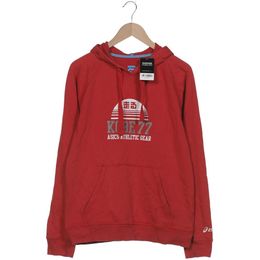 asics Kapuzenpullover Herren Größe L Second Hand rot