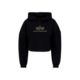 Alpha Industries Sweatshirt 'Crystal COS' female Black size L