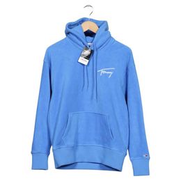 Tommy Jeans Kapuzenpullover Damen Gr&ouml;&szlig;e XS Second Hand hellblau