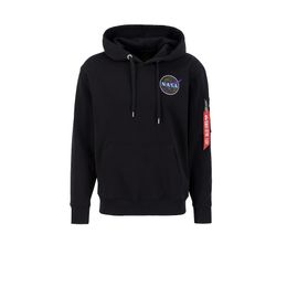 Alpha Industries Sweatshirt 'Dark Side' Herren Größe S schwarz