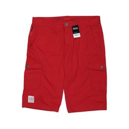 CAMP DAVID Shorts Herren Gr&ouml;&szlig;e 35/36 Second Hand rot