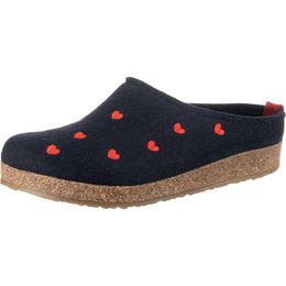 Haflinger Clogs 'Grizzly Cuoricino' male Blue size 39
