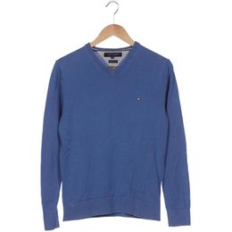 Tommy Hilfiger Pullover Herren Größe S Second Hand blau