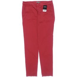 comma, COMMA Stoffhose Damen Gr&ouml;&szlig;e L Second Hand rot