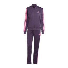 adidas Sportswear Trainingsanzug 'Essentials' Damen Gr&ouml;&szlig;e M dunkellila / hellpink