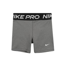 Nike Sportshorts M&auml;dchen Gr&ouml;&szlig;e 147/158 graumeliert / schwarz / wei&szlig;