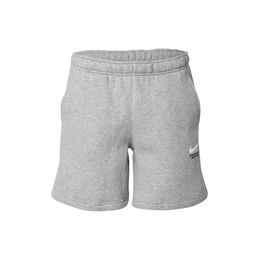 Nike Sportswear Shorts Herren Gr&ouml;&szlig;e 31/32 hellgrau / wei&szlig;