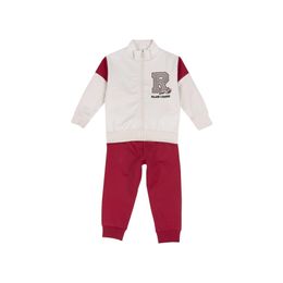 Chicco Trainingsanzug Jungen Gr&ouml;&szlig;e 104 grau / rot / naturwei&szlig;