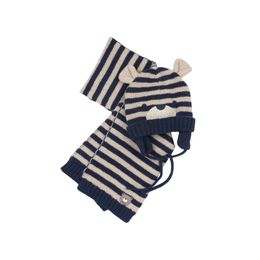 Chicco Set M&uuml;tze & Schal Gr&ouml;&szlig;e XS beige / navy