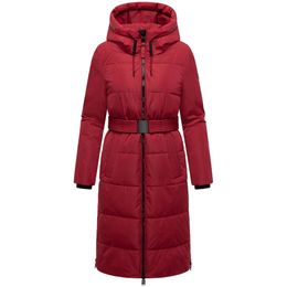 Navahoo Mantel 'Herbstnebel 14' Damen Gr&ouml;&szlig;e XL cranberry Wintermantel