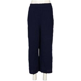 LANDS' END Lands&lsquo; End Stoffhose Damen Gr&ouml;&szlig;e L Second Hand marine