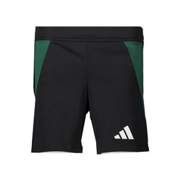 adidas Performance Hose Jungen Größe 152 dunkelgrün / schwarz / weiß