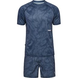 Hummel Set Herren Gr&ouml;&szlig;e M marine / grau