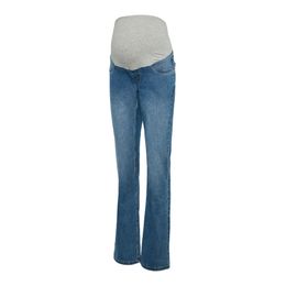 MAMALICIOUS Umstand Jeans 'MLCILLE' Damen Gr&ouml;&szlig;e 34 blue denim