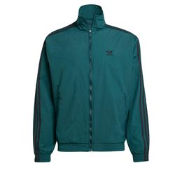 adidas originals Jacke 'Adicolor Firebird' Herren Gr&ouml;&szlig;e XXL dunkelgr&uuml;n / schwarz