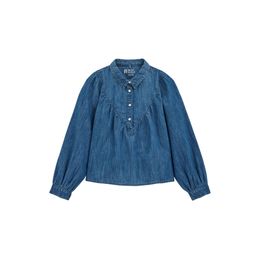 WE Fashion Bluse M&auml;dchen Gr&ouml;&szlig;e 146/152 blau