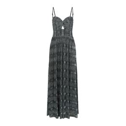 Guido Maria Kretschmer Women Kleid 'Danielle' Damen Gr&ouml;&szlig;e 42 schwarz / silber Sommerkleid