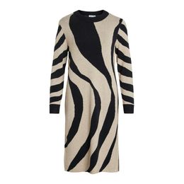 VILA Kleid 'VITif' Damen Gr&ouml;&szlig;e 34 cappuccino / schwarz Sommerkleid