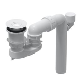 Villeroy & Boch Villeroy & Boch ViFlow Ablaufgarnitur mit &Uuml;berlauffunktion f&uuml;r Normalwanne, U909530RW,