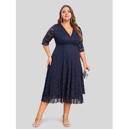 LapaPlus Cocktailkleid Damen Größe 44 navy