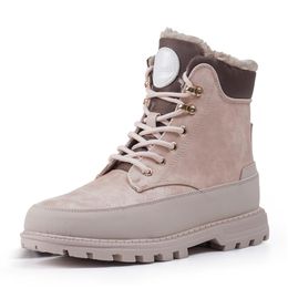 Luhta Snowboots 'Reilu Ms' Damen Gr&ouml;&szlig;e 38 beige / braun / greige Winterschuhe