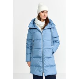 Steppmantel RICHROYAL, Damen, Gr. 36, denim blau, Web, Obermaterial: 100% Polyester, oversize ca. Mitte Oberschenkel, Mäntel, oversized, mit Reißverschlüssen an den Seiten, Wintermantel