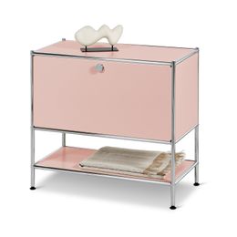 Tchibo - Sideboard Metall &raquo;Cn3&laquo; mit 1 Klappenfach - 77,5x40x71,5cm - chrom - Stahl / Aluminium / Kunststoff