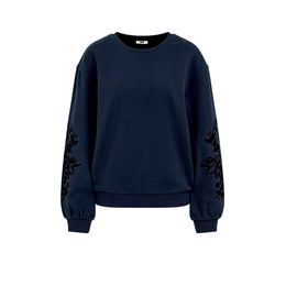 WE Fashion Sweatshirt Damen Gr&ouml;&szlig;e XXL marine / navy