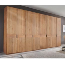 Pharao24.de Kleiderschrank Kleiderschrankwand teilmassiv - 393 cm breit